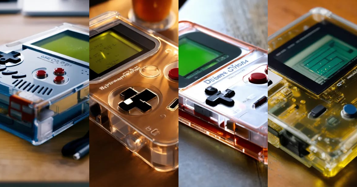 Lexica - A see through polycarbonate game boy designed by dieter rams ...