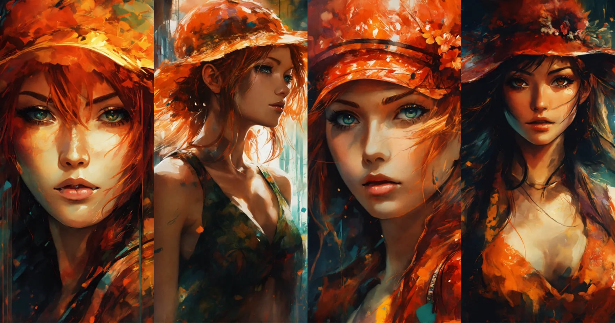 Lexica - A ultra realistic poster of Nami from one piece in the red ...