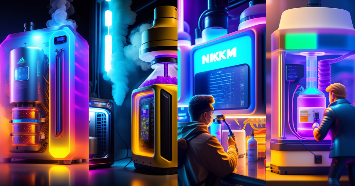 Lexica - Cartoon character overclocking an motherboard with cpu on an ...