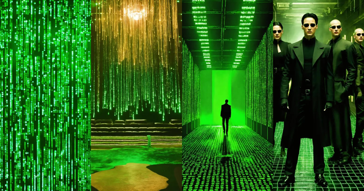 Lexica - Cover image for matrix themed party