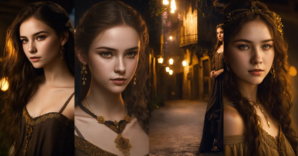 Lexica - Portrait, goddess of beauty, childish, highly attractive 14 ...