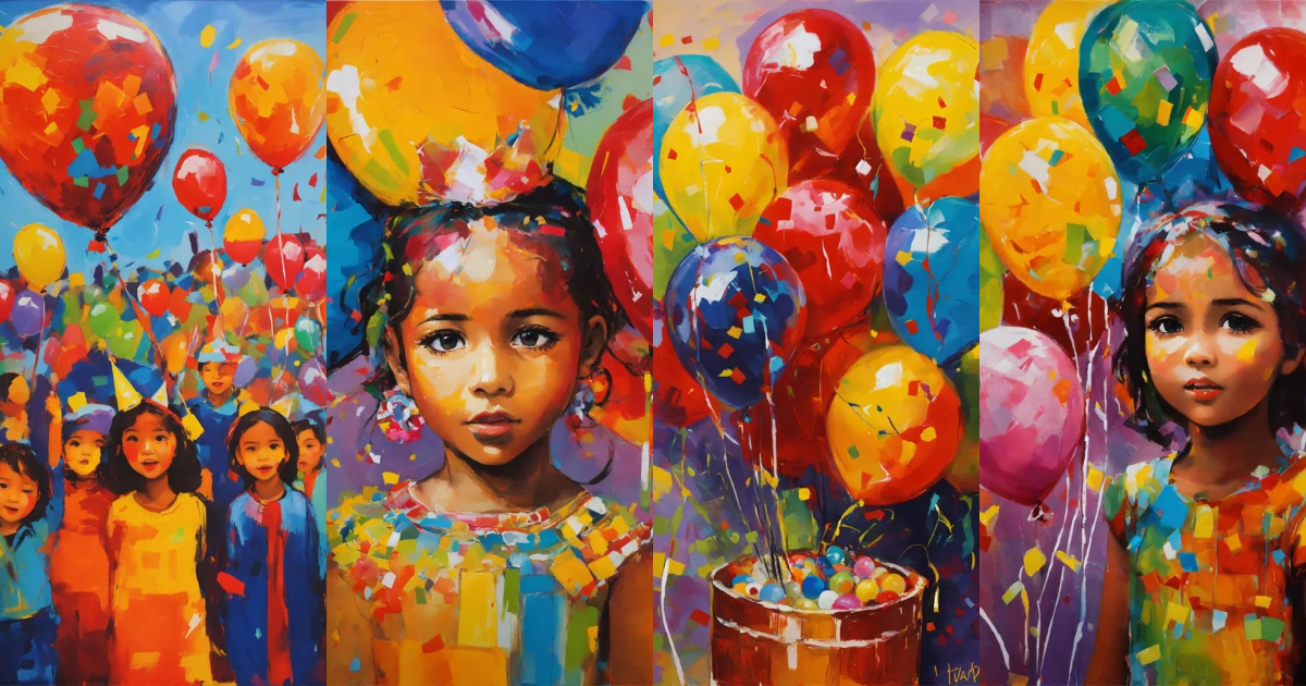 Lexica - Let's Celebrate a Neo-Expressionist Birthday A Burst of ...