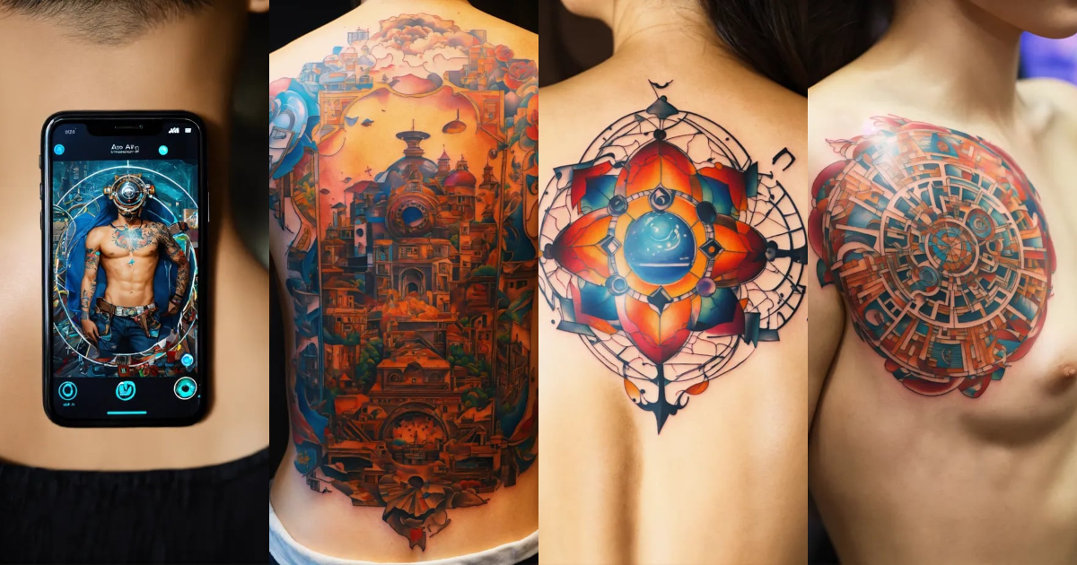 Lexica - Augmented Reality tattoo