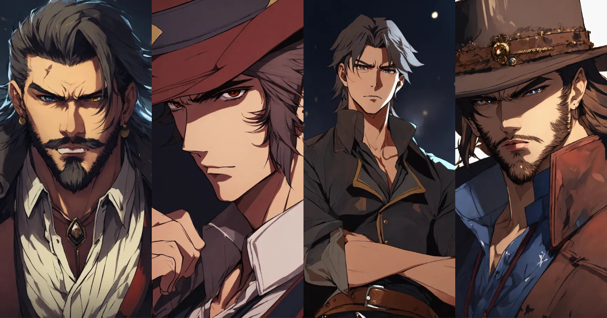 Lexica - Handsome male, wild west, portrait, trending pixiv fanboxe, 4k ...