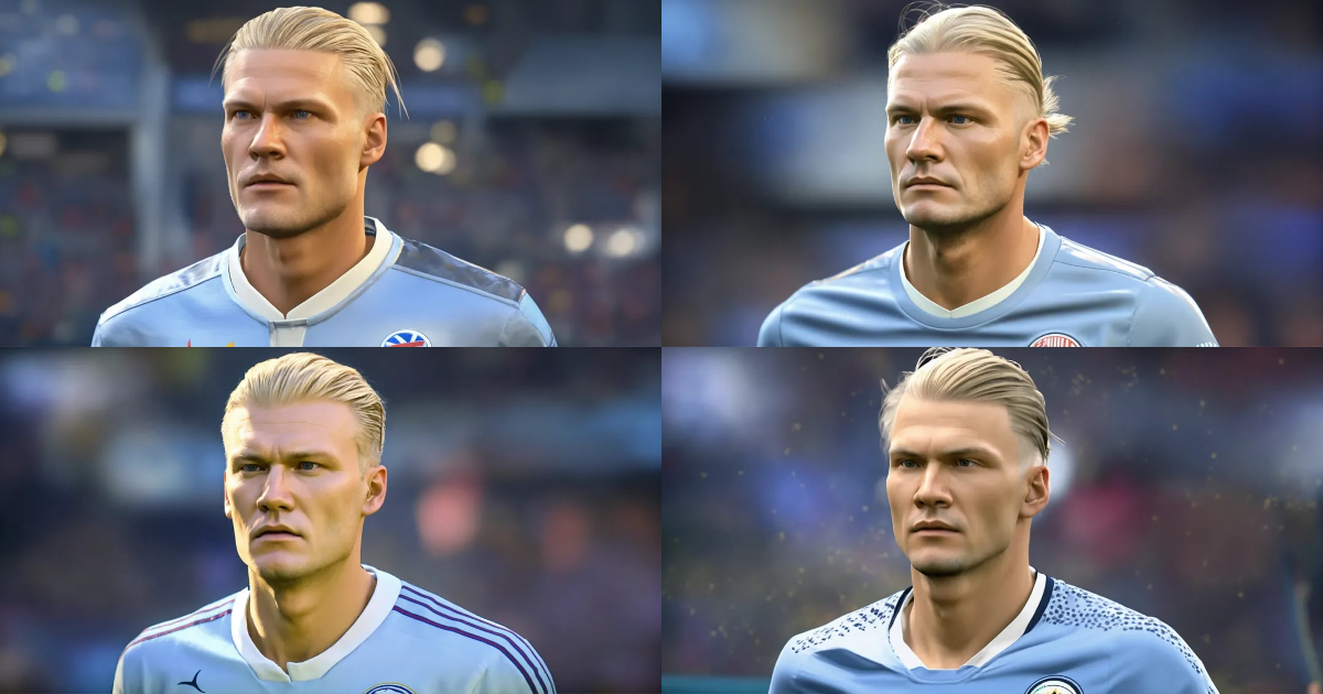 Lexica - Generate erling haaland. Ultra Realistic. 4K