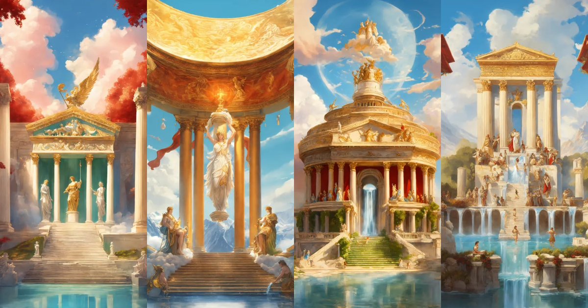 Lexica - Ancient greek mythological gods (with a little futurism ...