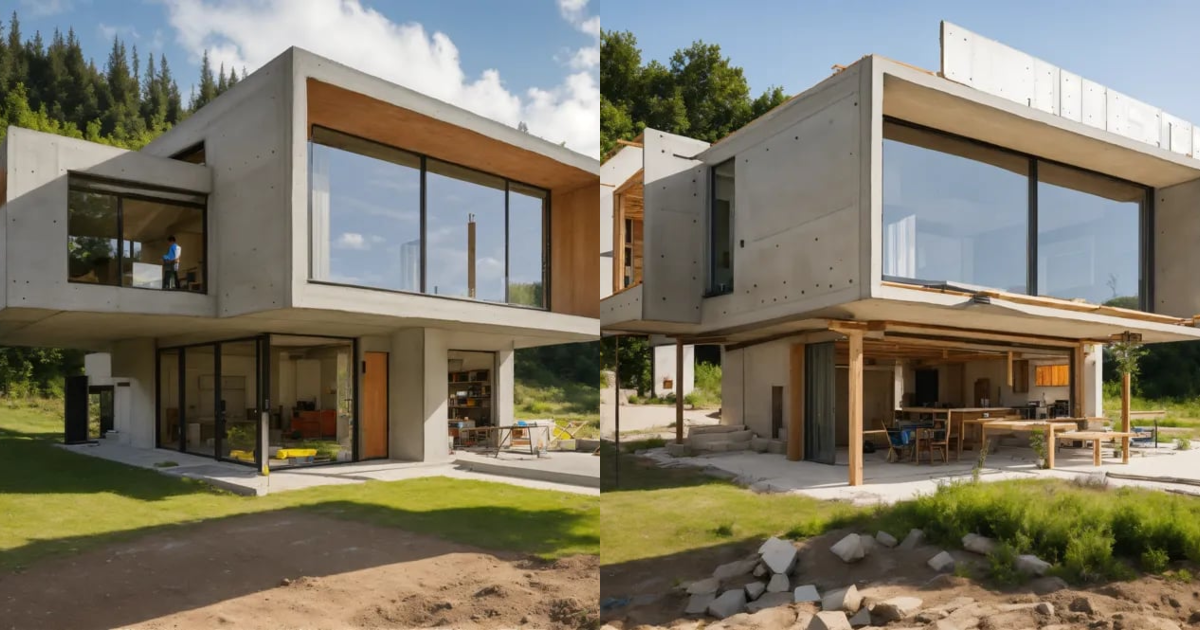 Lexica - Hause estructure in Insulated Concrete Forms