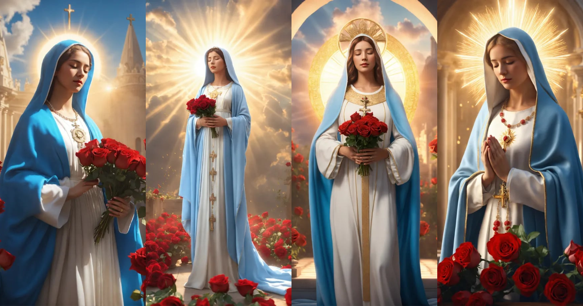 Lexica - Unreal engine render of a Beautiful 8k Queen Mary Mother of ...