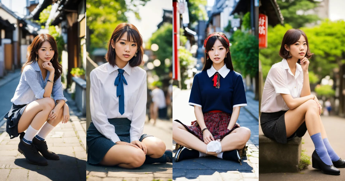 Lexica - Candid photo of a young Tokyo lady, pretty outlook, cute face ...