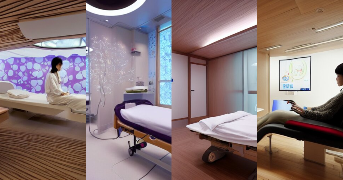 Lexica - The zen environment of the hospital room of the future, in a ...
