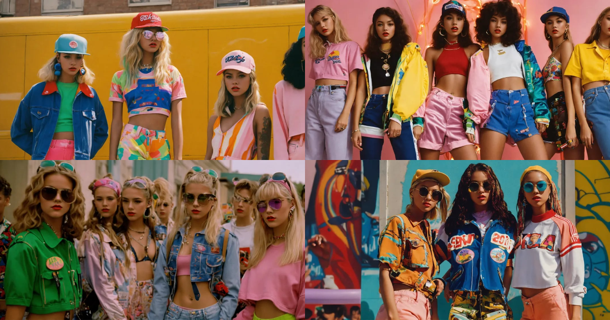 Lexica - The Vintage fashion captures the surging interest in 90s and Y2K (a.k.a. noughties ...