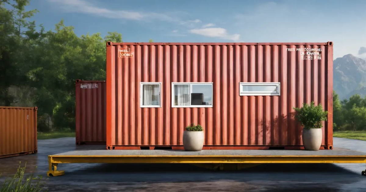 Lexica - Home container ,web design, template, médias presse, photo realist