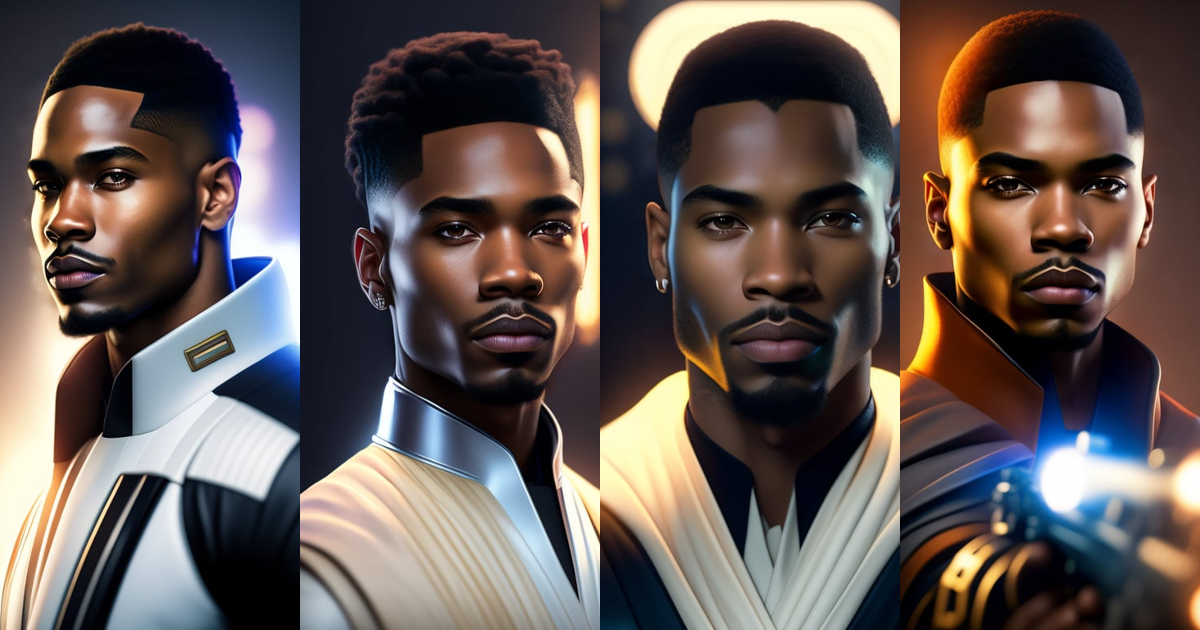 Lexica - Professional portrait of young jedi handsome portrait of a ...