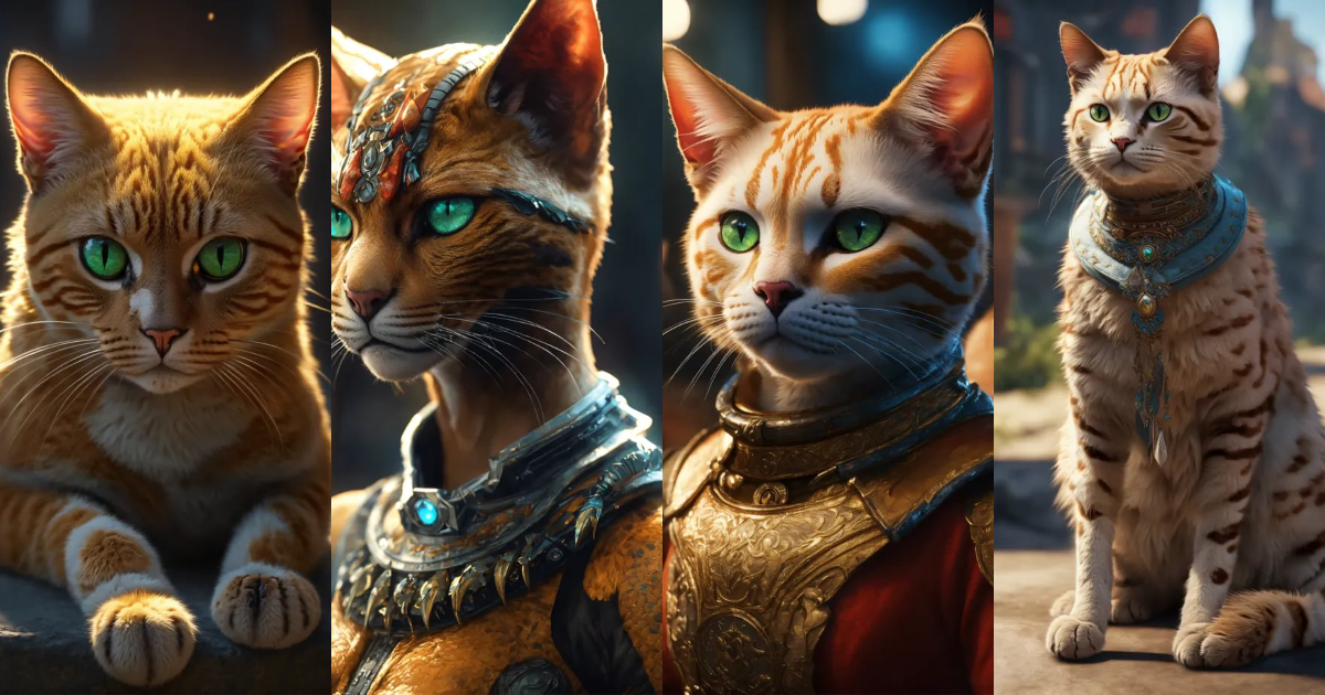 Lexica - Many unfriendly cat aliened race mutated individuals. fantasy ...