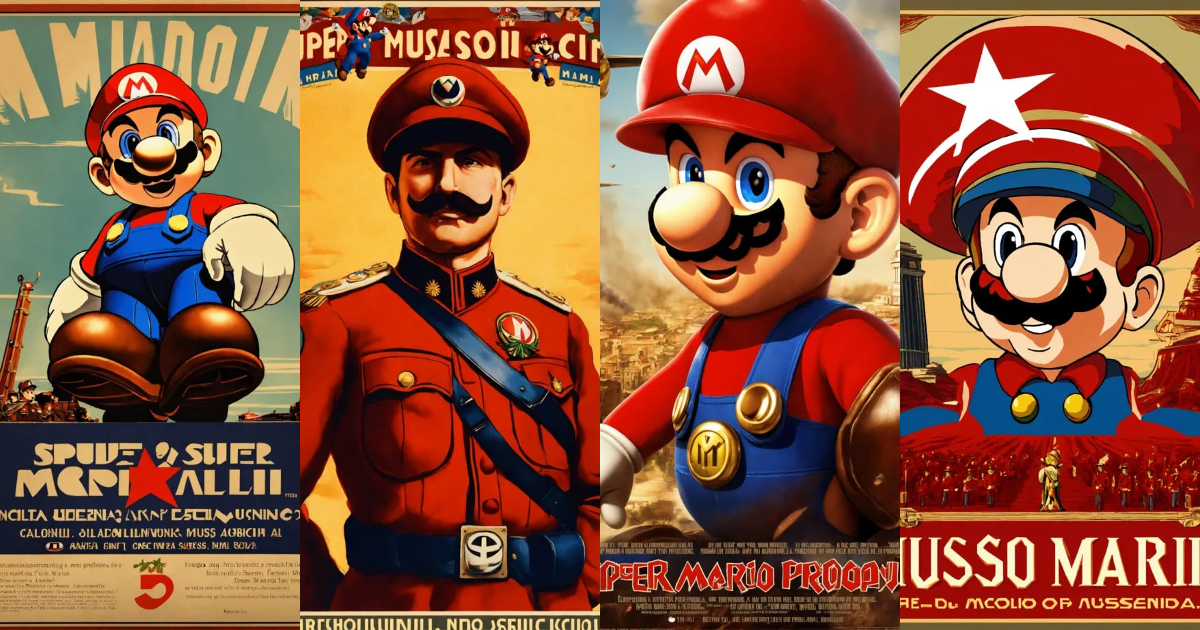 Lexica - Super Mario, Mussolini, propaganda