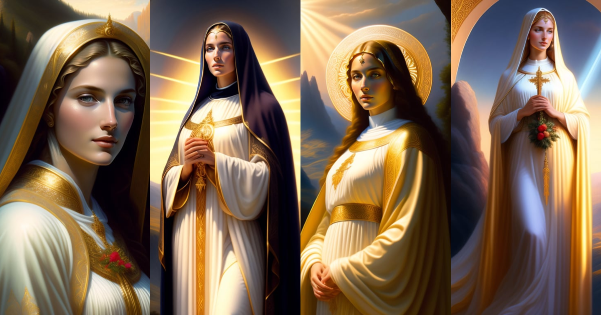 Lexica - Virgin mary of perpetual succor full body with beautiful robe ...