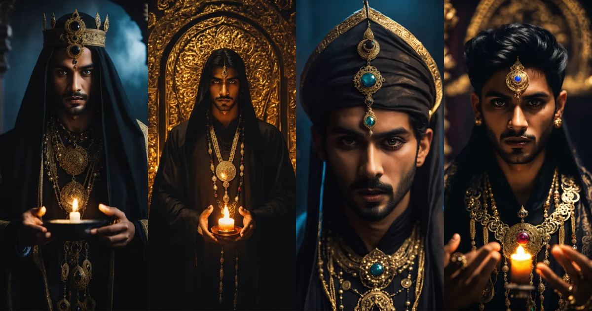 Lexica - Dark, mysterious and dramatic headshot of a young handsome ...