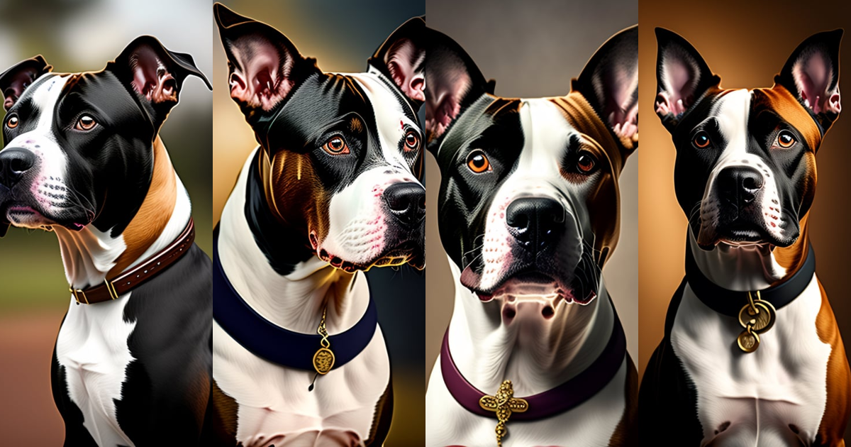 Lexica - American staffordshire terrier,photo, photo, buffy collar