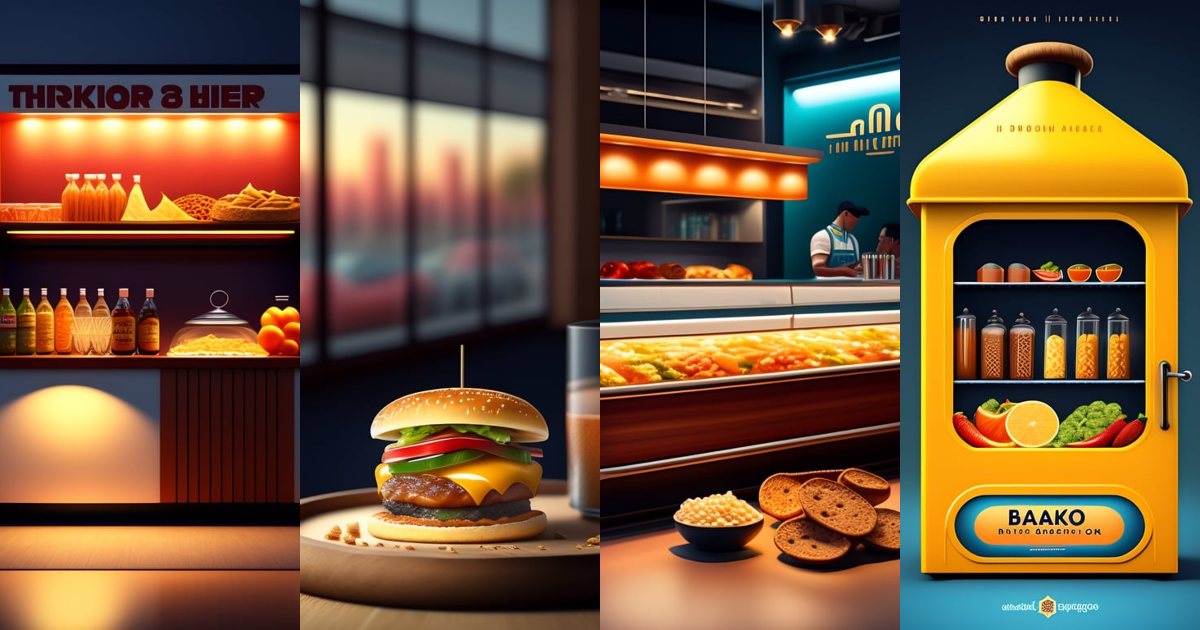 Lexica - Predador snack bar ilustracion