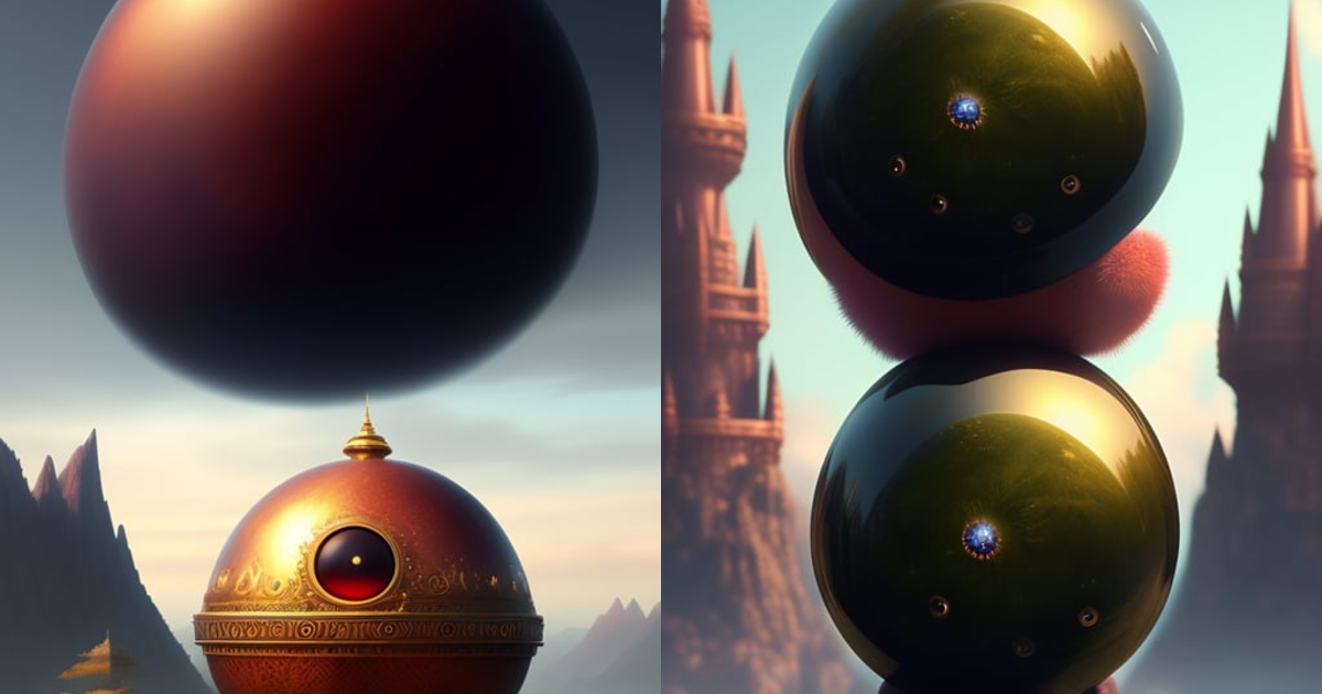 Lexica - Fantasy book style: A creature who is only a round flesh ball ...