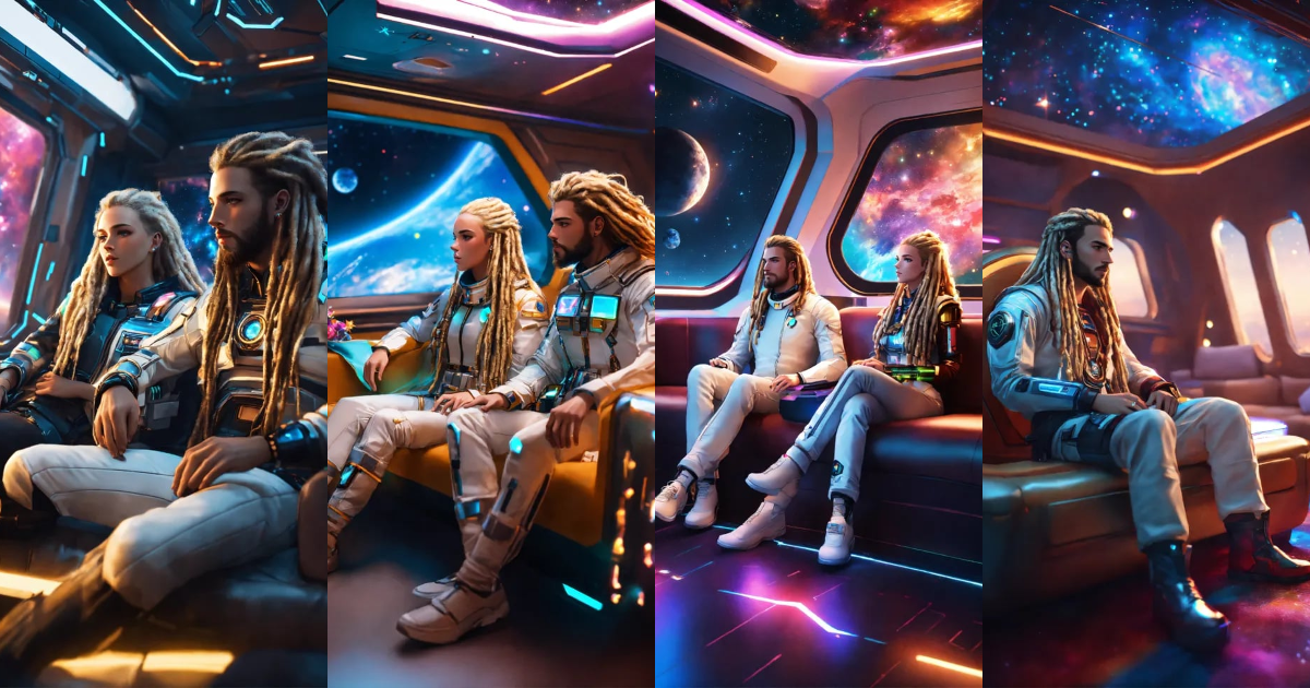 Lexica - Scruffy white guy with long blonde dreadlocks wearing ...