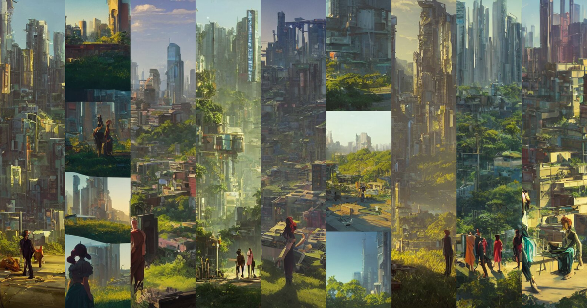 Lexica - A cinematic composition depicting : we're overlooking a ...