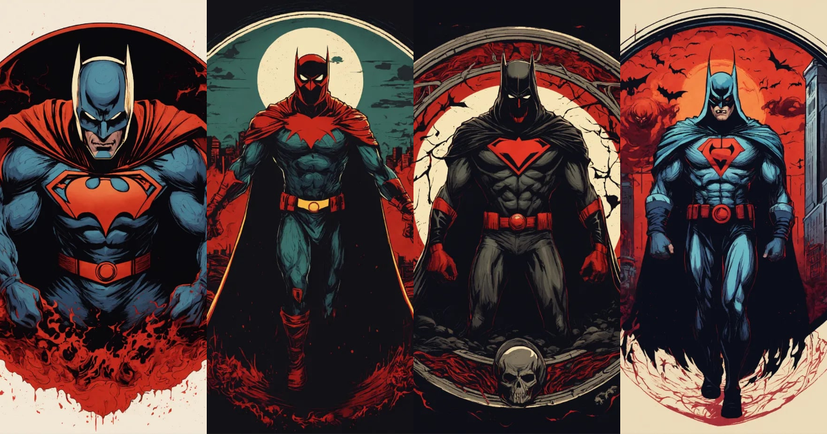 Lexica - EVIL SCARY OMINOUS superhero in a circle, tshirt design, retro ...