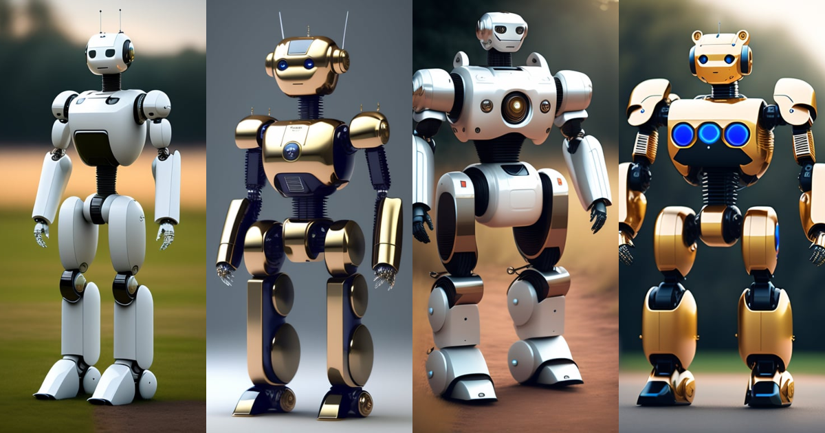 Lexica - A design of 4-legged semi humanoid robot