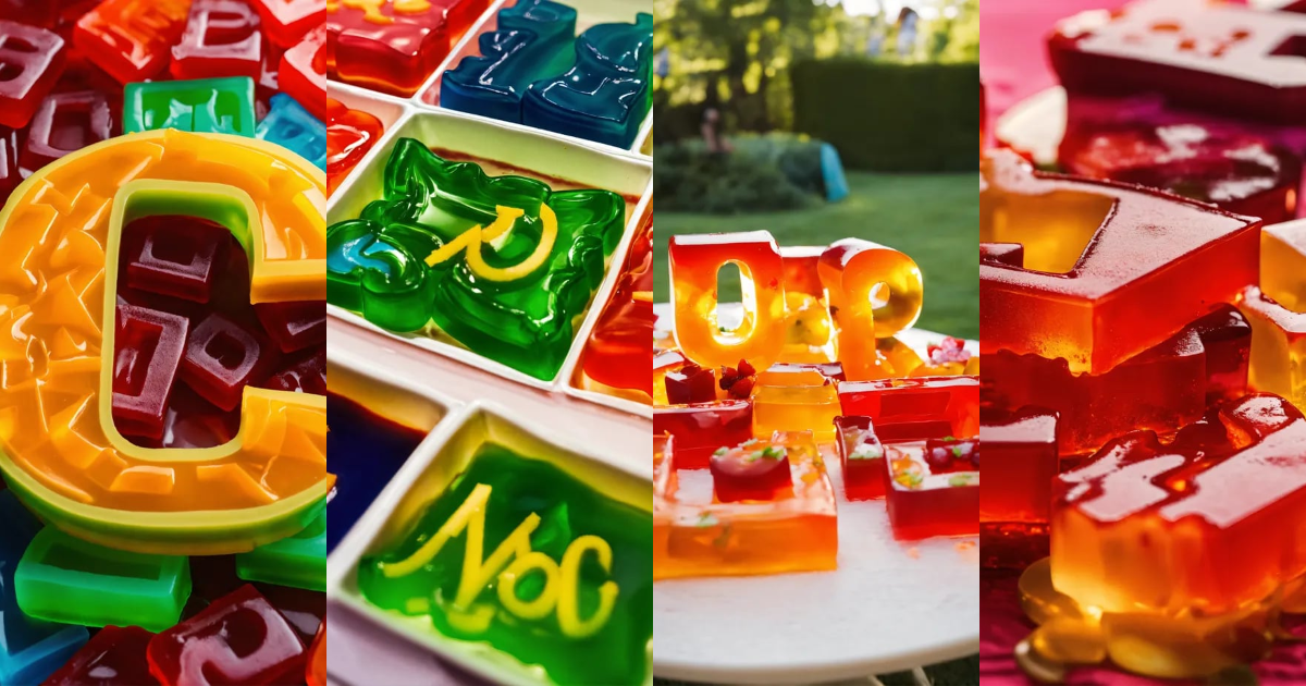 Lexica - Letters made of jello MSP