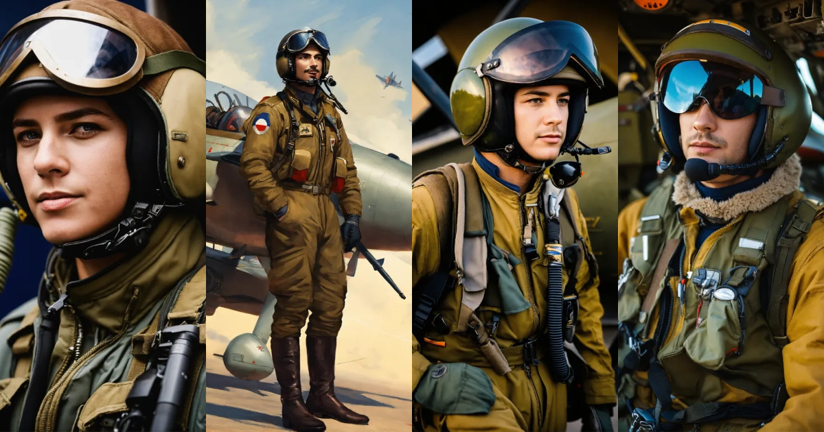 Lexica - French fighter pilot