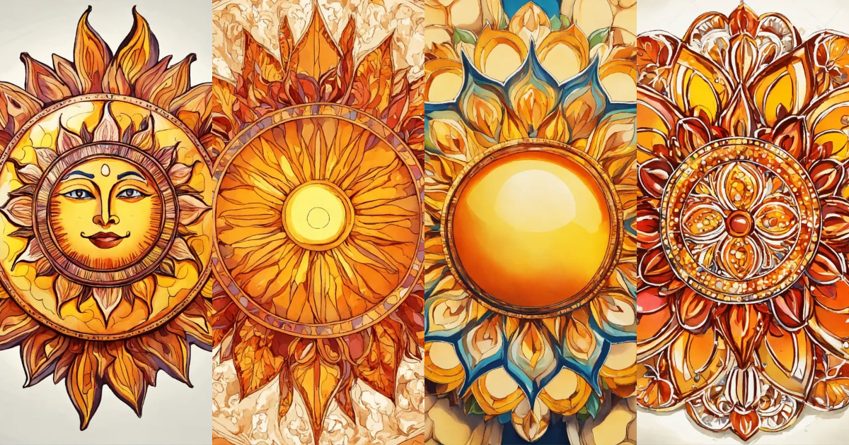 Lexica - Cartoonish realisctic sun on white background