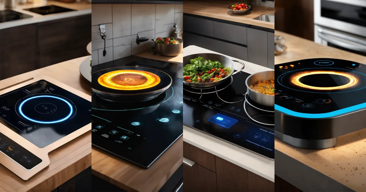 Lexica - Kitchen island with an embedded tablet interface, UI/UX design ...
