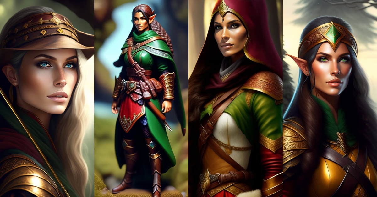 Lexica - Half-elf ranger