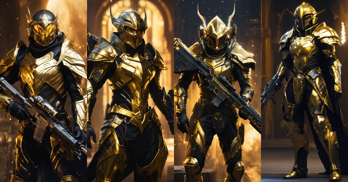 Lexica - High elf sci fi soldier wearing heavy sci fi elven armor ...