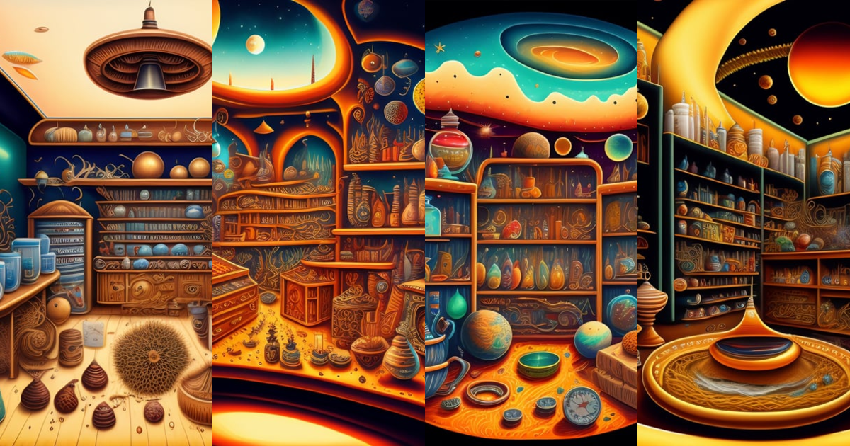 Lexica - Messy surreal hand-drawn painting of a chaotic surreal ...