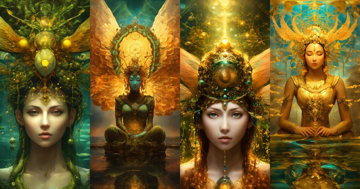 Lexica - Monje con alas de angel, Monje taoísta tesseract cuerpo ...