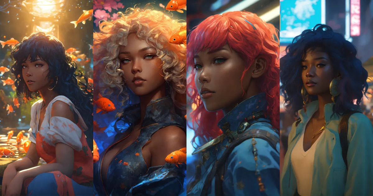 Lexica - Subsurface scattering, black female, griffith from berserk ...