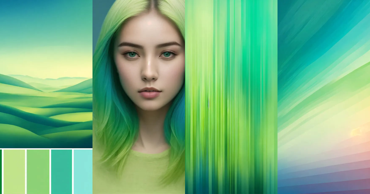 Lexica - Color for a background, with gradients smoothly transitioning ...