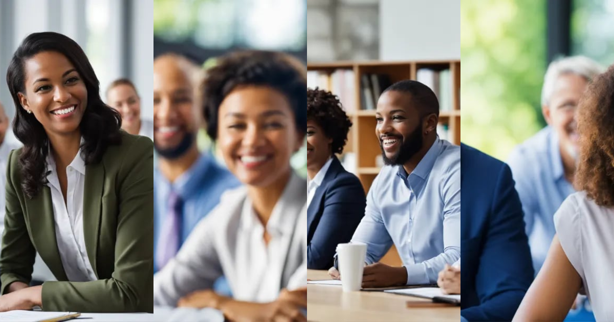 Lexica - A group of joyful Professional looking principals of all races ...