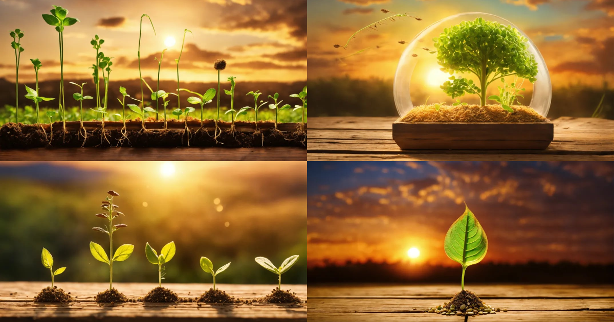 Lexica - Artistic representation of the journey of a seed, from ...