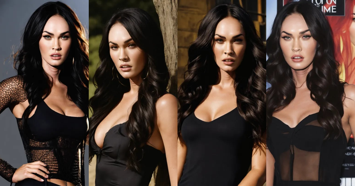 Lexica - Black Megan Fox