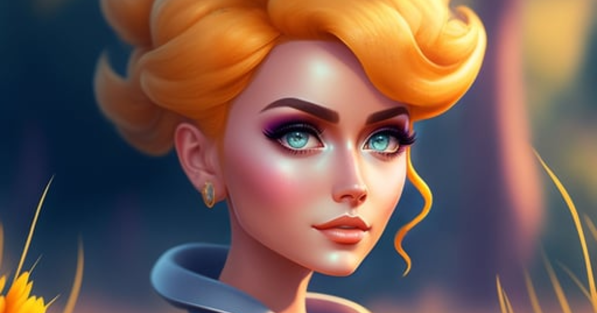 Lexica - View of gorgeous meadow with katy perry, animation pixar style ...