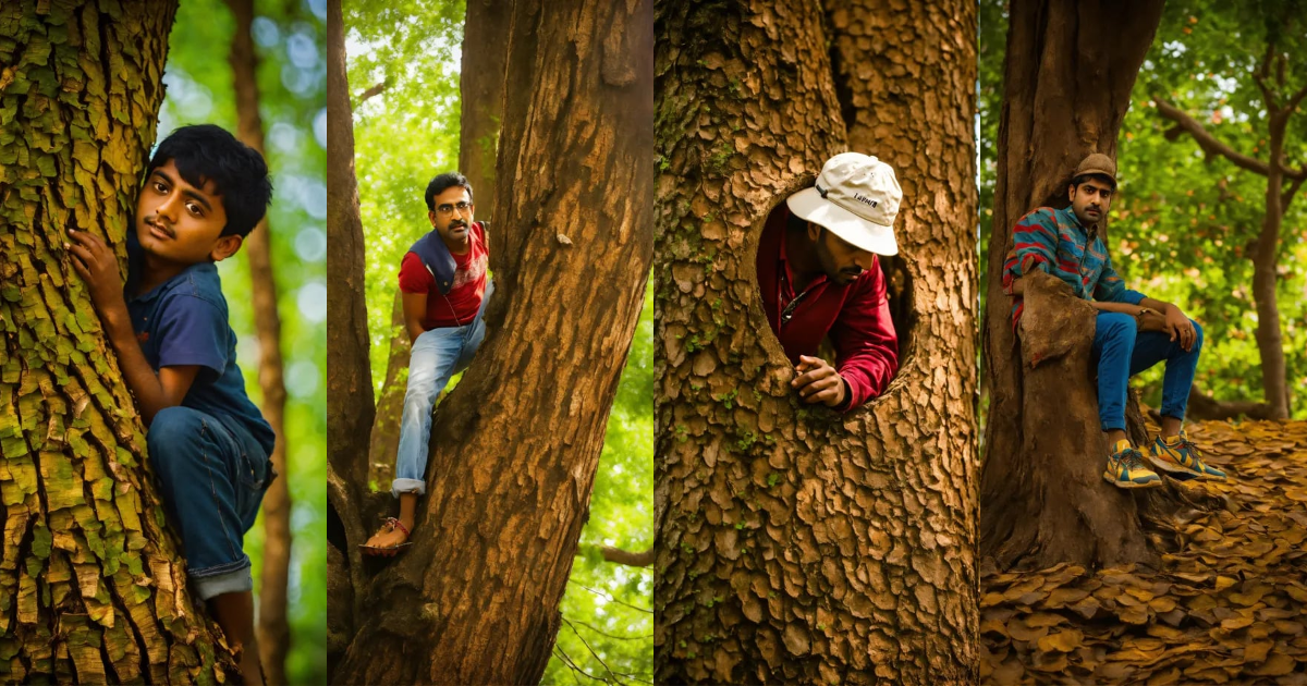 Lexica - ANANT STUCK IN TREE RESINBACKGROUND TREE BARK