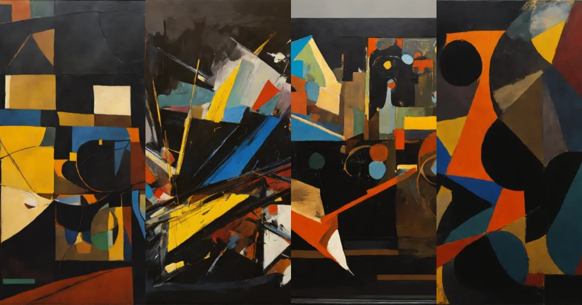 Lexica - Henry Taylor (artist) crazy geometric abstract expressionism ...