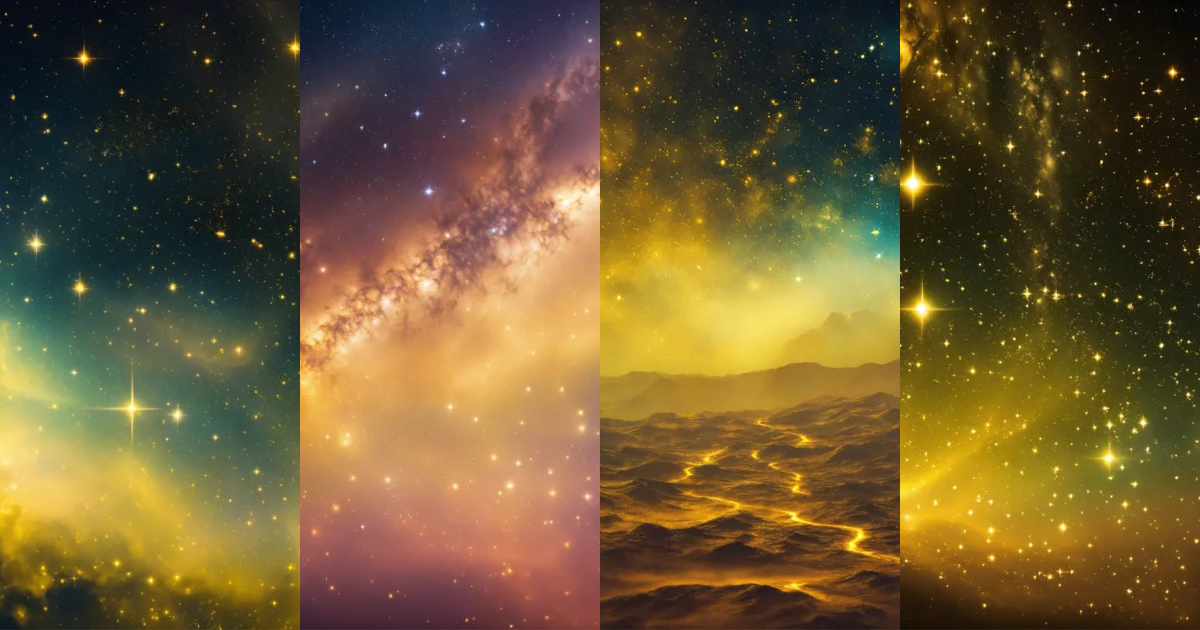 Lexica - Interstellar space mystery wallpaper of stars, background ...