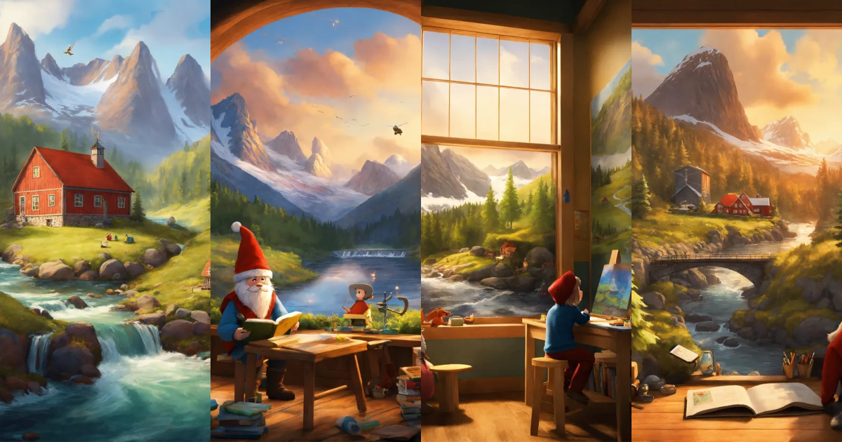 Lexica - A pixar animation, Create a heartwarming scene inside a cozy ...