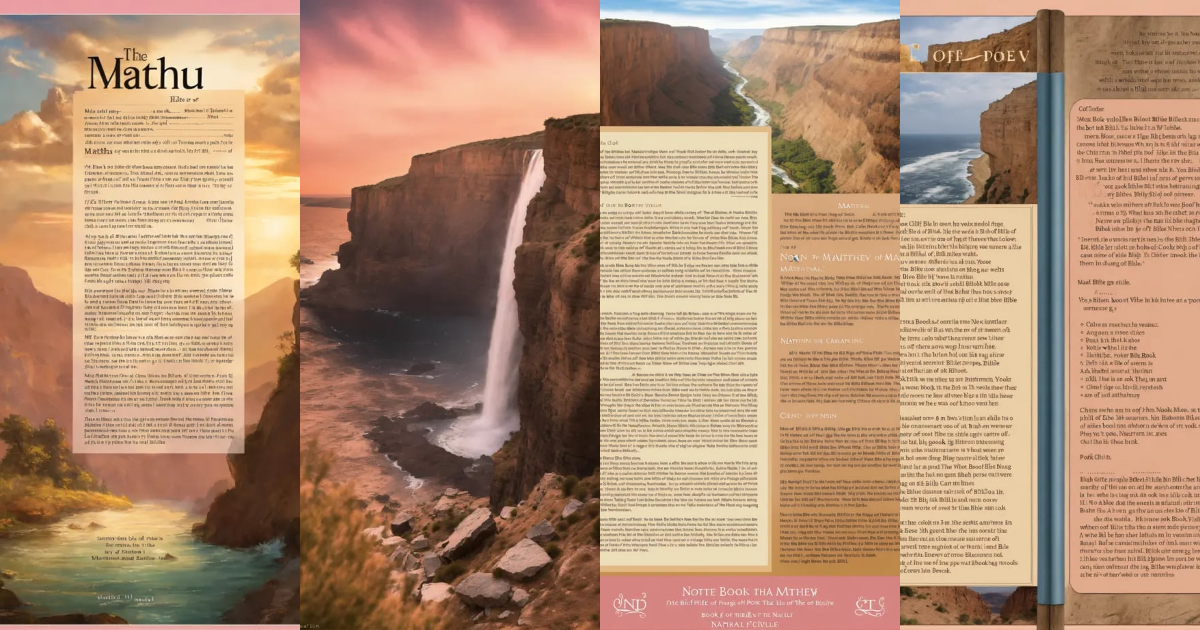 Lexica - A cliff note page for the Book of Matthew in the Bible that ...