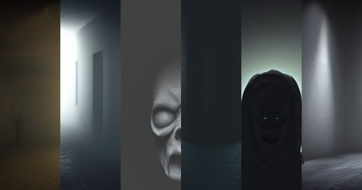Lexica - Faceless entity in a dark alley terrifyingly staring at camera ...