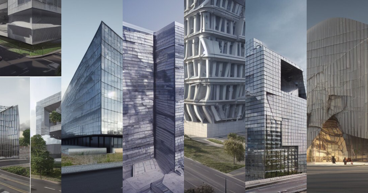 Lexica - A beautiful 3d renderings of buildings, architecture by ...