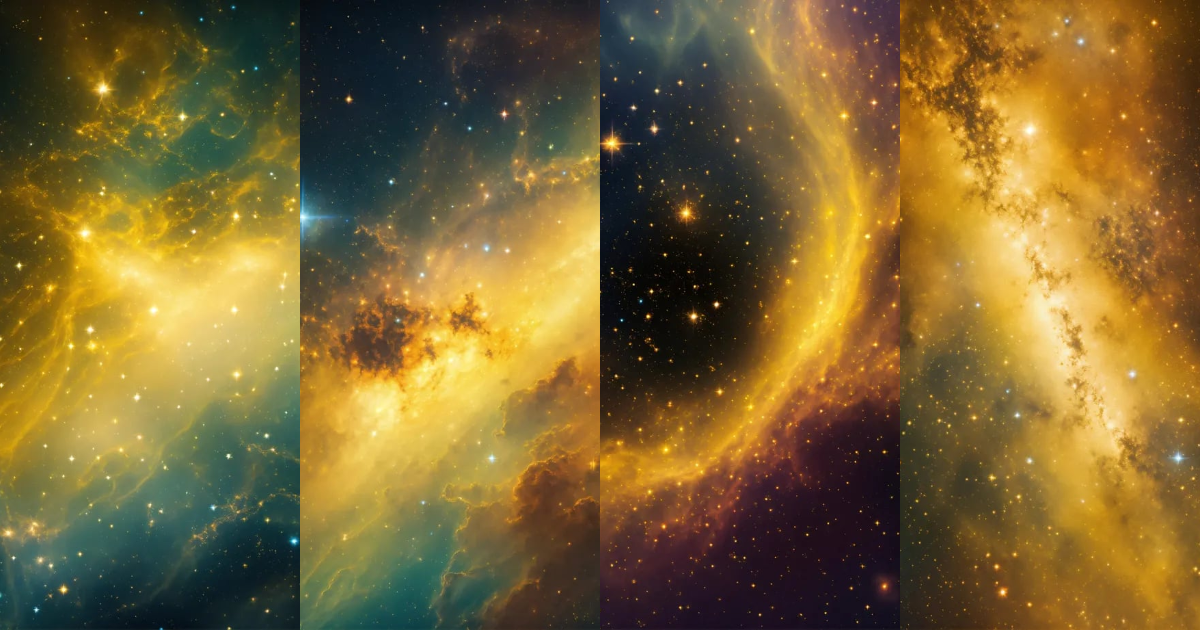 Lexica - Interstellar space mystery wallpaper of stars, background ...